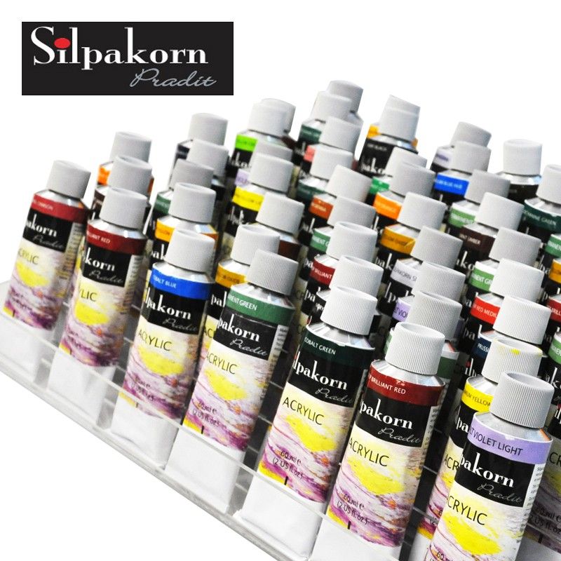 Silpakorn Pradit สีอะคริลิค ขนาด 60 ML. จำนวน 1 หลอด - S-1# 112