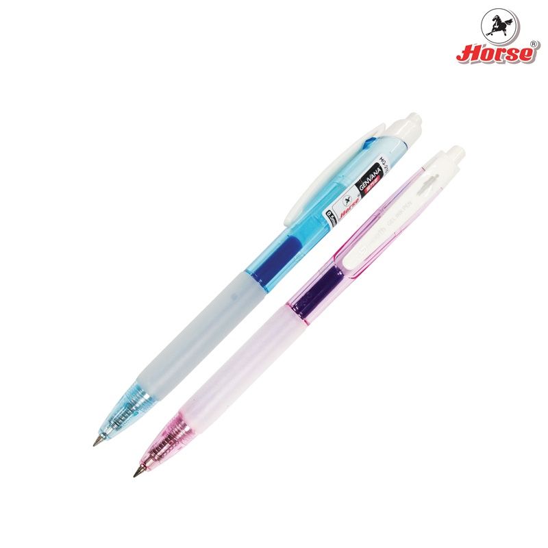 HORSE (ตราม้า) ปากกาเจล 0.5mm Gel ink pan รุ่น H-215 จำนวน 12 ด้าม ...