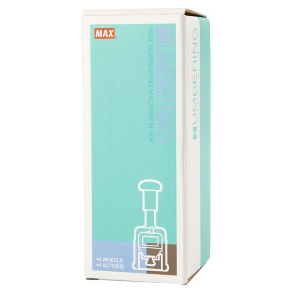 MAXแม็กซ์ เครื่องตีเบอร์ 4 หลัก N-404